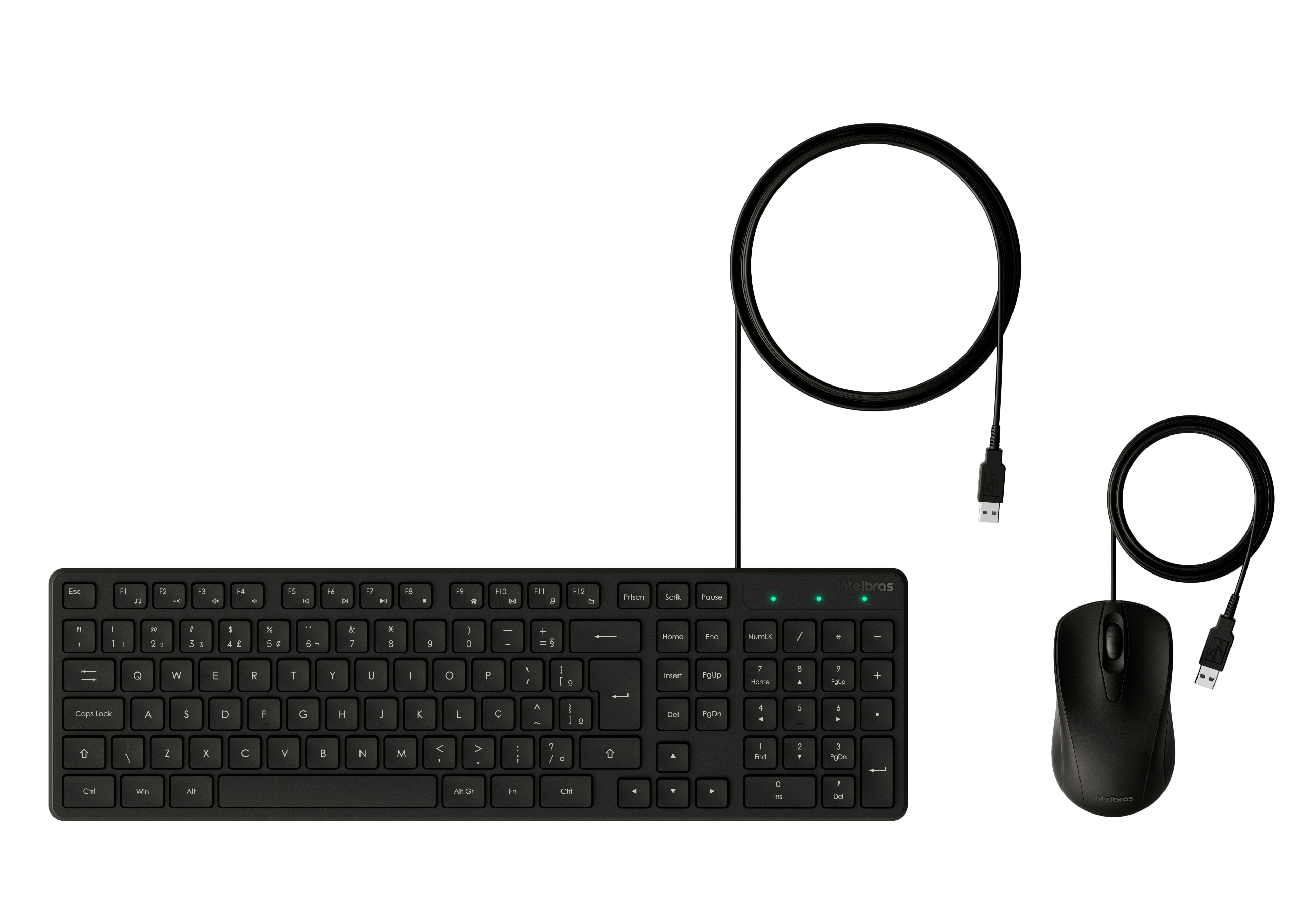 Wired Mouse and Keyboard Combo CCI 20 | Intelbras