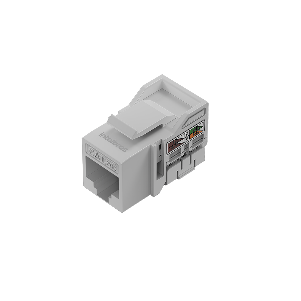 Keystone Jack RJ45 CAT.6 e CAT.5e KEYSTONE | Intelbras