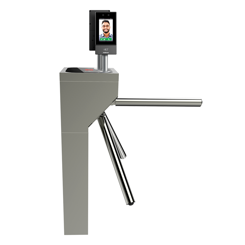 Turnstile with facial recognition and fixed support CAP 3000 facial ...