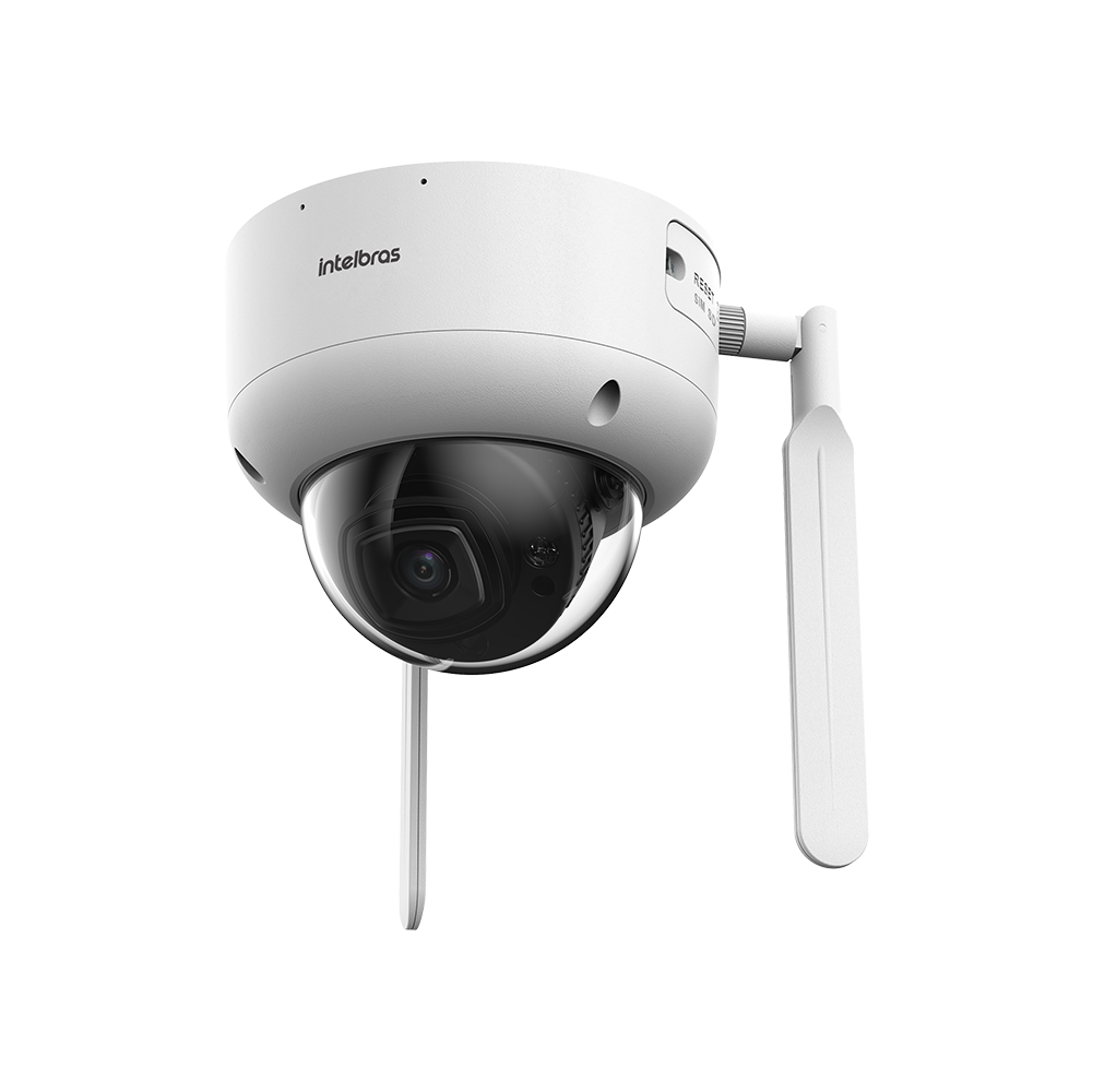 Câmera dome com Inteligência Artificial VIP 5450 D 4G IA FT | Intelbras