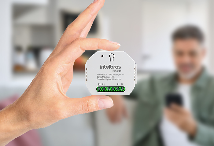 Minicontrol inteligente Zigbee EZS 211 | Intelbras