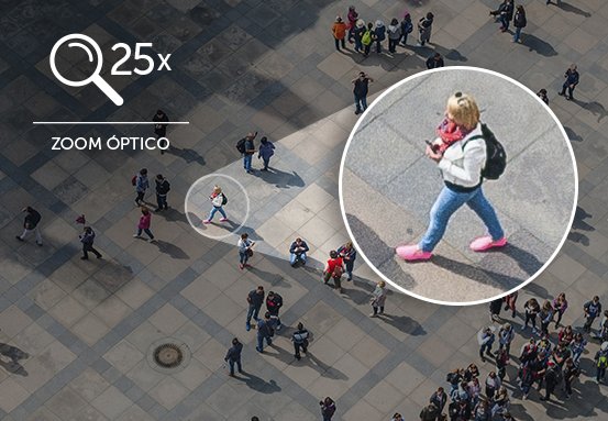 Câmera IP PTZ com 25x de zoom - VIP 7225 PTZ FT